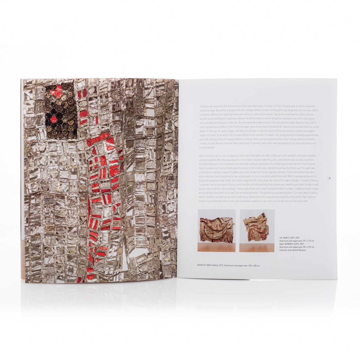 El Anatsui, New Works, 2016